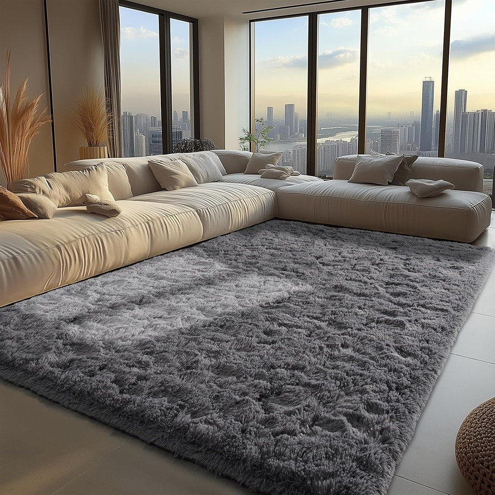 Ebern Designs Zentavio Area Rugs For Living Room Grey Rugs For Bedroom ...
