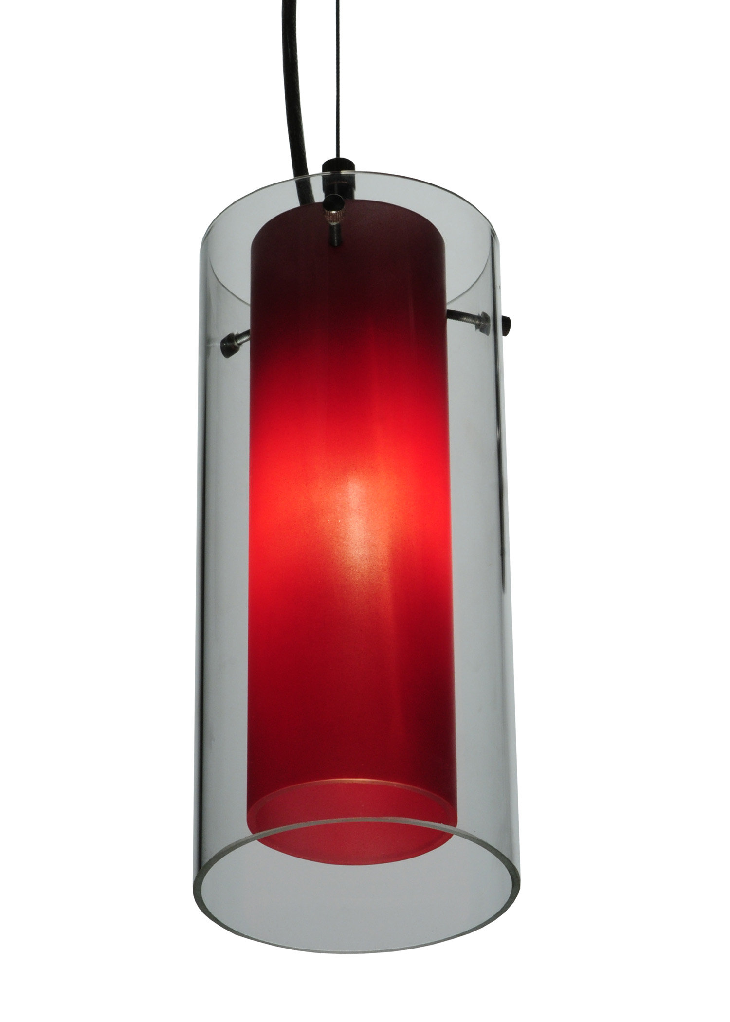 Meyda Lighting Metro Fusion 1 - Light Single Cylinder Pendant | Wayfair