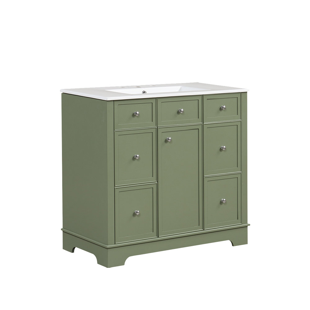 Wildon Home® Garvine 36'' Single Bathroom Vanity Base Only | Wayfair