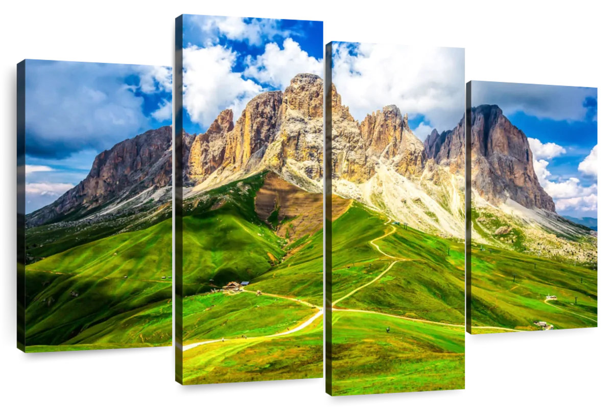 Millwood Pines Alvord Dolomites Mountain Scene | Wayfair