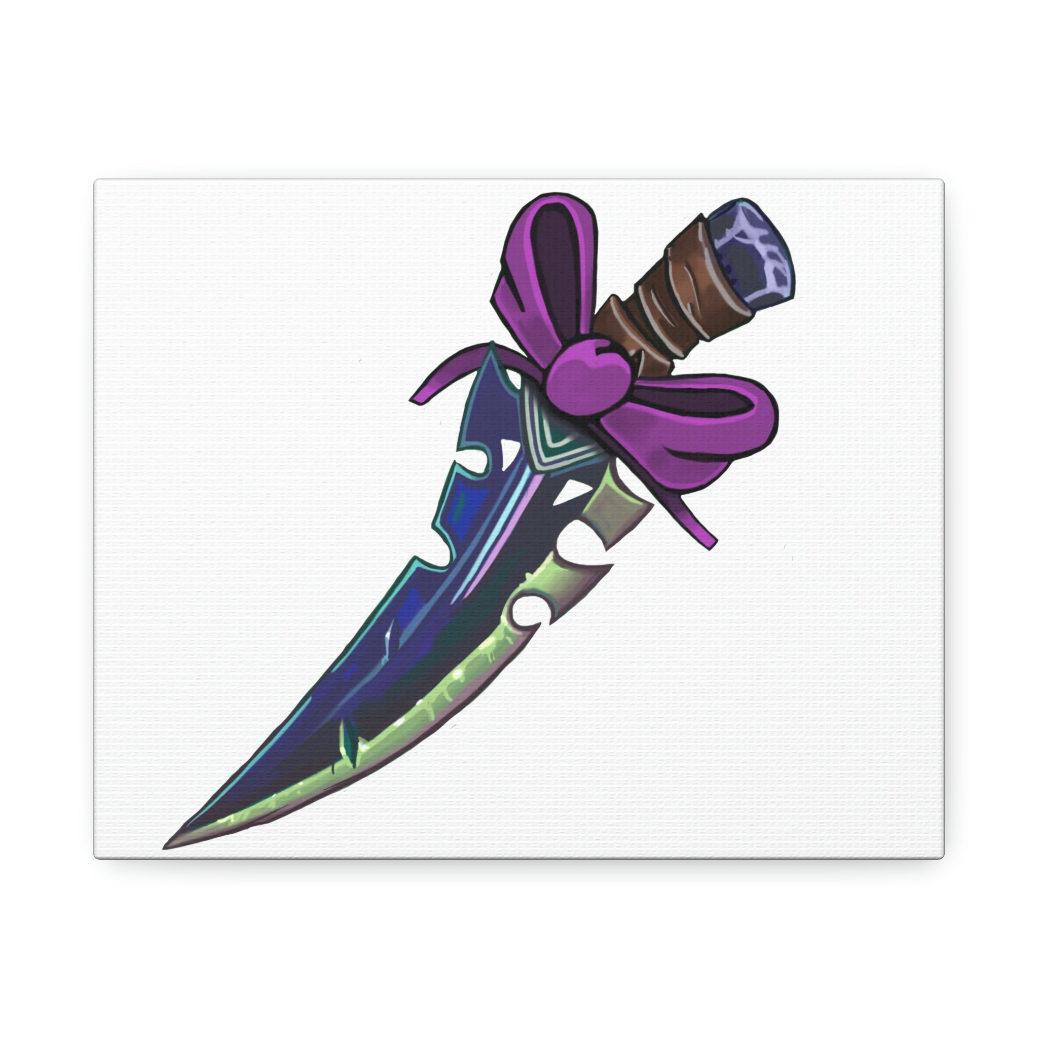 Zoomie Kids Dagger by Kelly Johnson - Graphic Art on Canvas | Wayfair