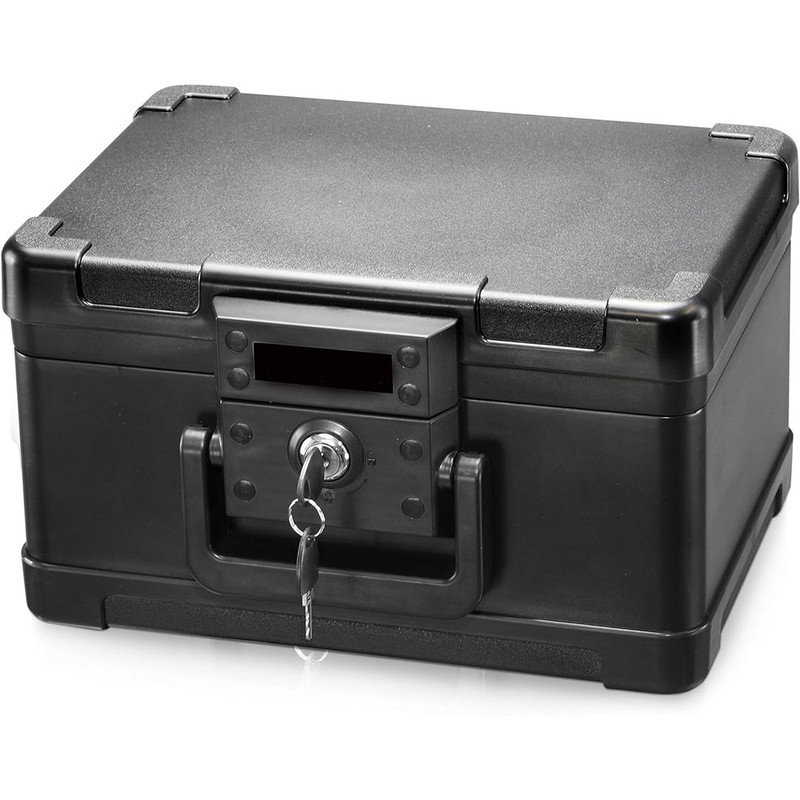 DEBLIT Safes & Door Locks - Fireproof Safe Holds 10 Envelopes - Strong ...