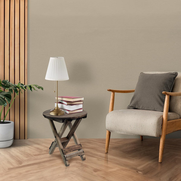 Pad Liquidators Small Patio Table, Outdoor Folding Side Table, Portable ...