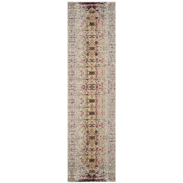 Bungalow Rose Amico Abstract Ivory/Pink Area Rug & Reviews - Wayfair Canada