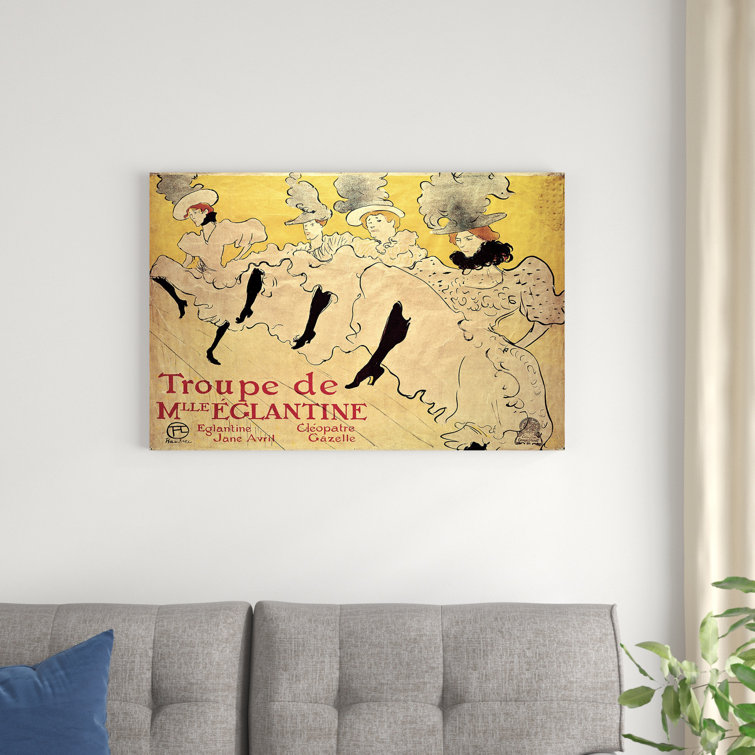 Red Barrel Studio® La Troupe De Mademoiselle Eglantine On Canvas by ...