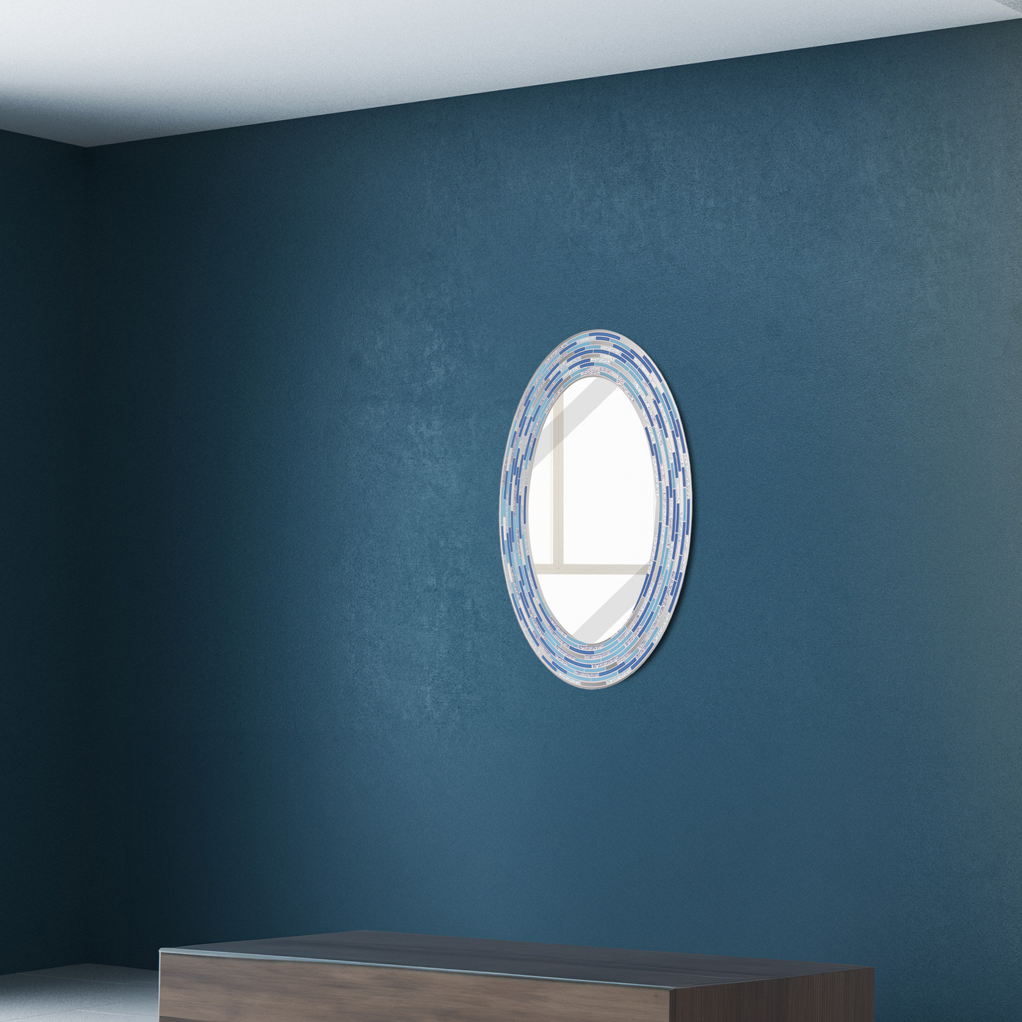 Dovecove Ashong MDF Wall Mirror | Wayfair