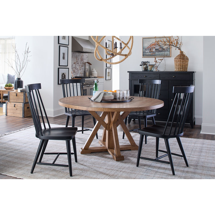 Birch Lane™ Mya Today's Traditions Round Pedestal Table And Chairs ...