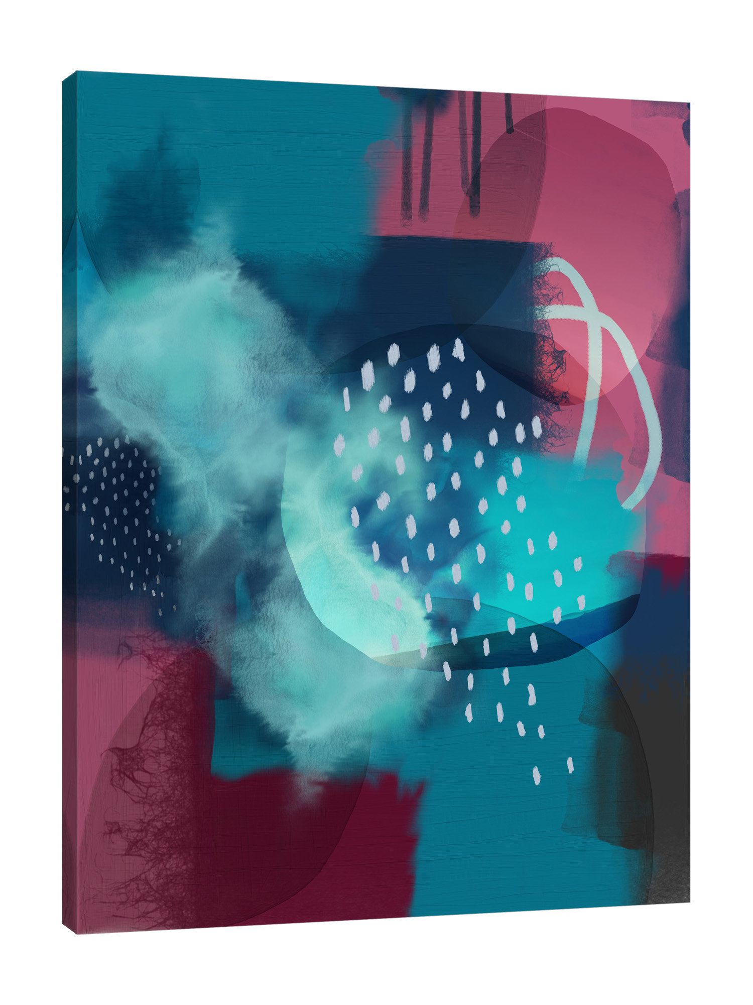 Jaxson Rea Bohemian Mix by Urban Epiphany - Wrapped Canvas Print | Wayfair