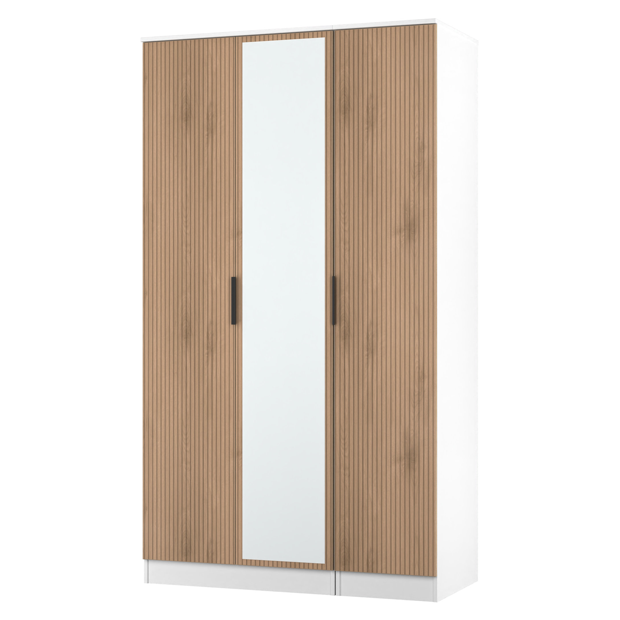 17 Stories Sumita Tall 3 Door Mirrored Robe | Wayfair.co.uk
