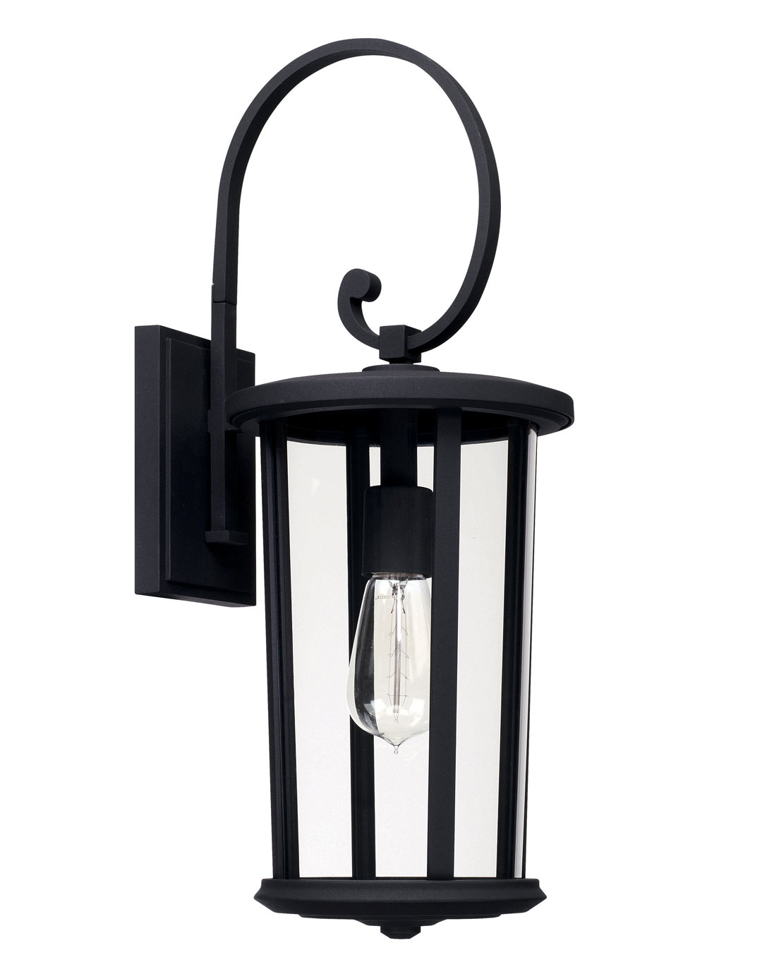 Lark Manor Ashyia 1 - Bulb 21" H Hardwired Outdoor Wall Lantern ...