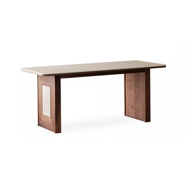 Dainty Table TM797233256246DT&Size Solid Wood Base Dining Table | Wayfair