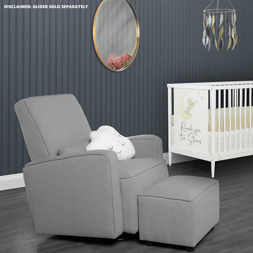 Latitude Run® 20" Wide Rectangle Footstool Ottoman & Reviews | Wayfair