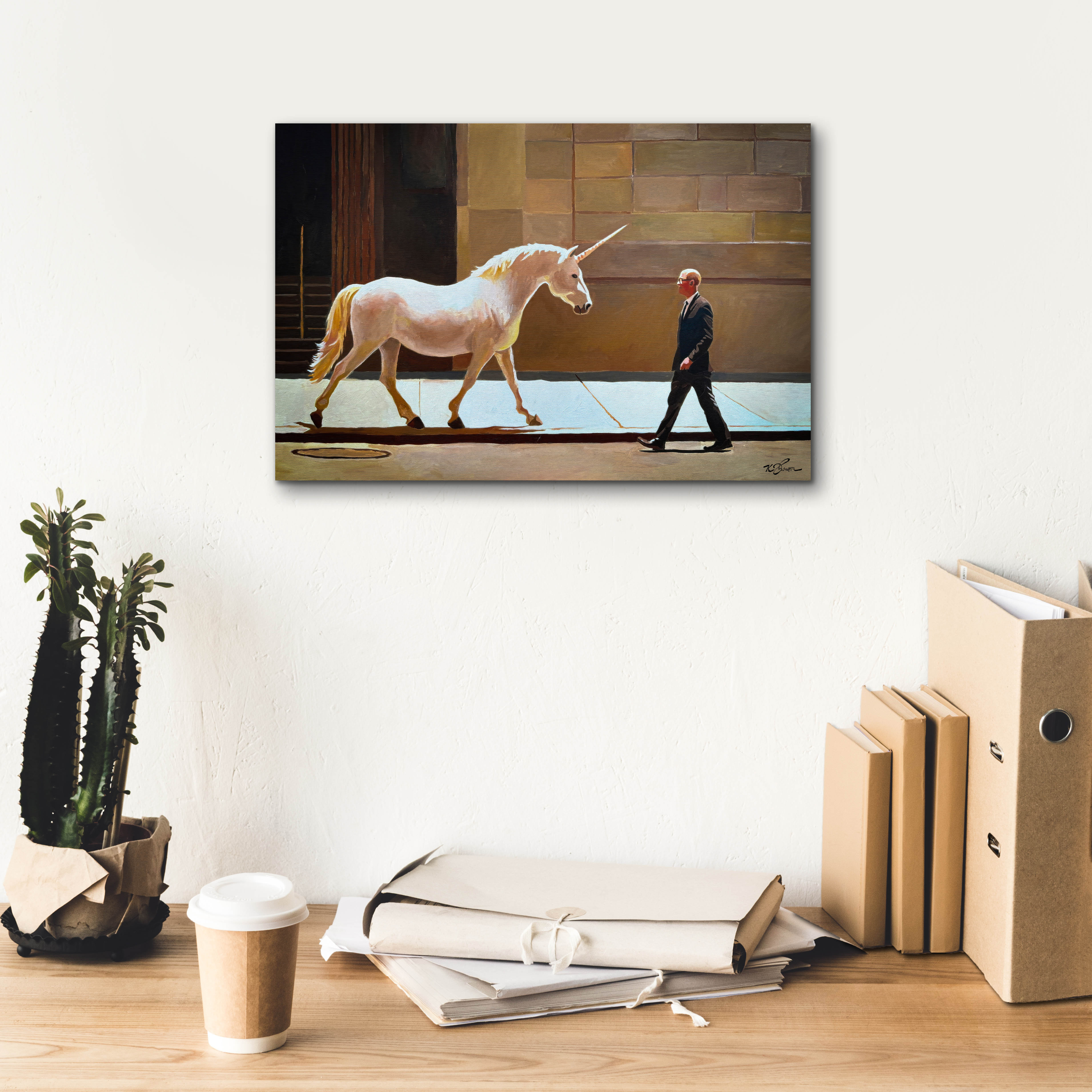 Trinx 'The Exception Proves The Rule' by Keith Thomson Canvas Wall Art | Wayfair