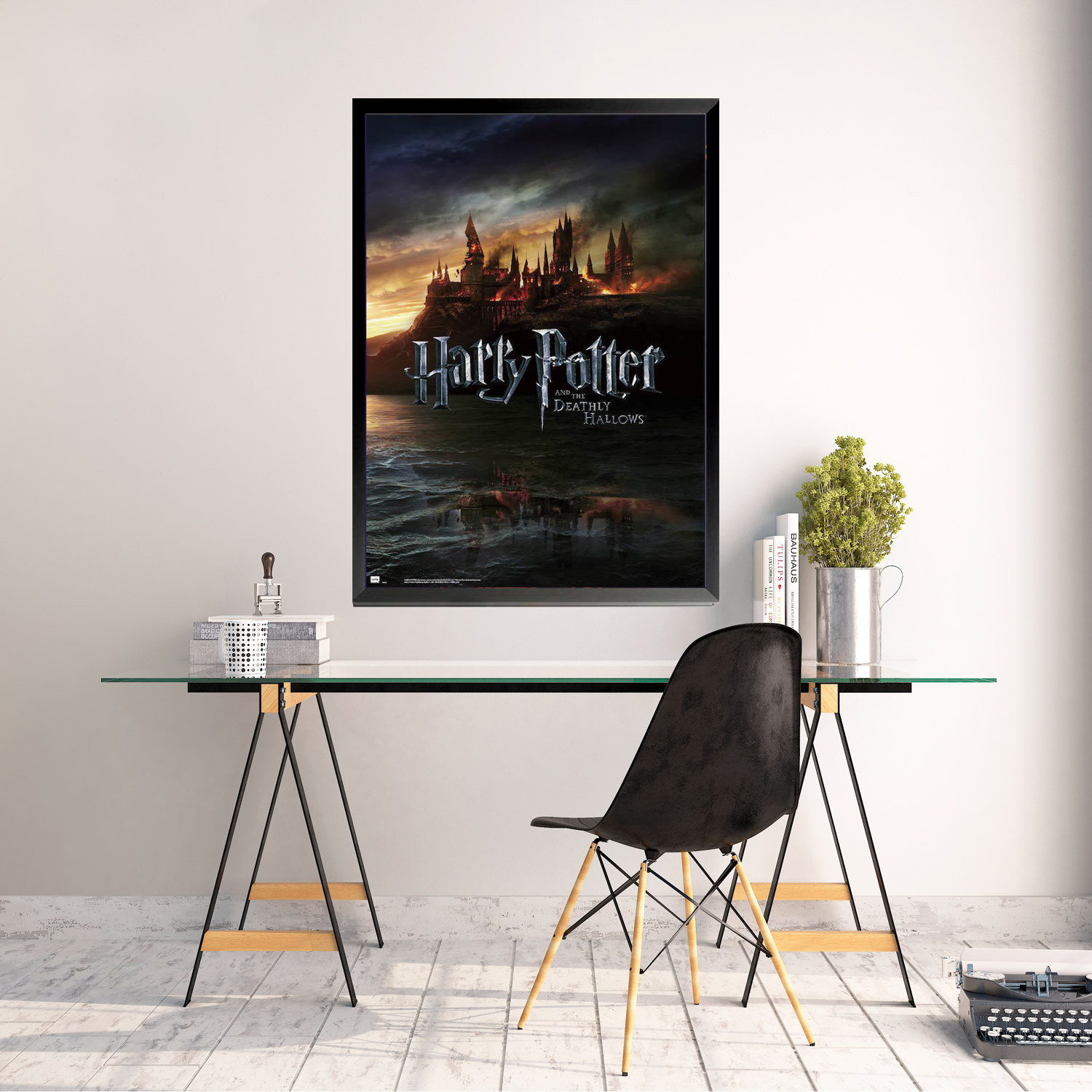 Buy Art For Less FRAMED Harry Potter and the Deathly Hallows Movie ...