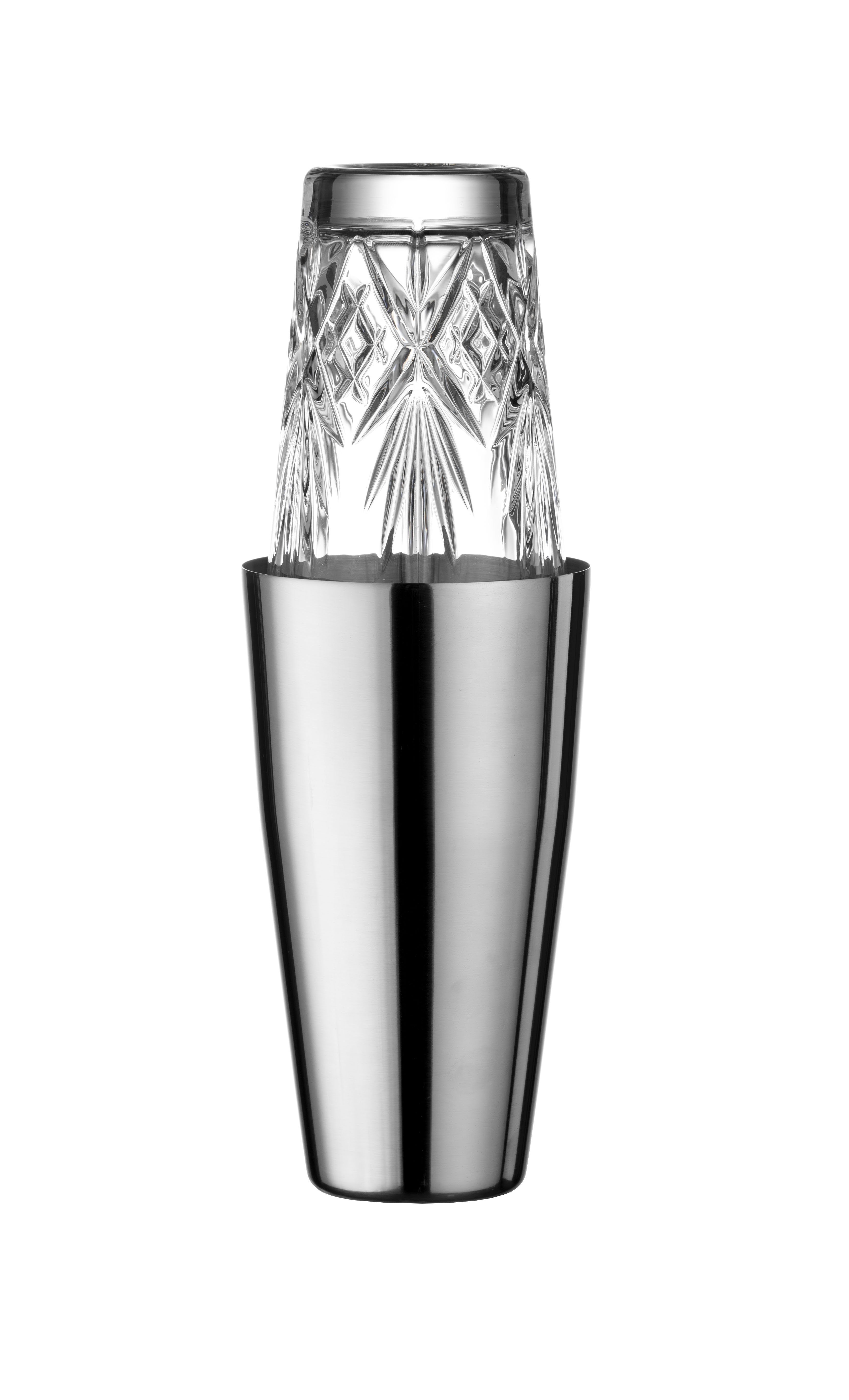 Godinger Silver Art Co Dublin Crystal Boston Cocktail Shaker 17oz ...
