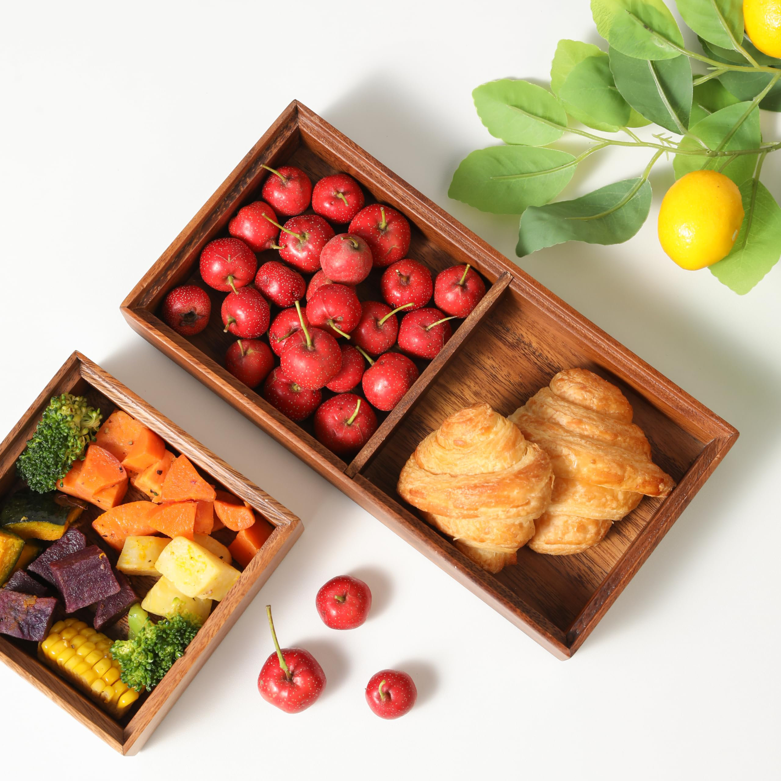 Millwood Pines Natural Walnut Wood Single Storage Box (5x5x1.8 ...