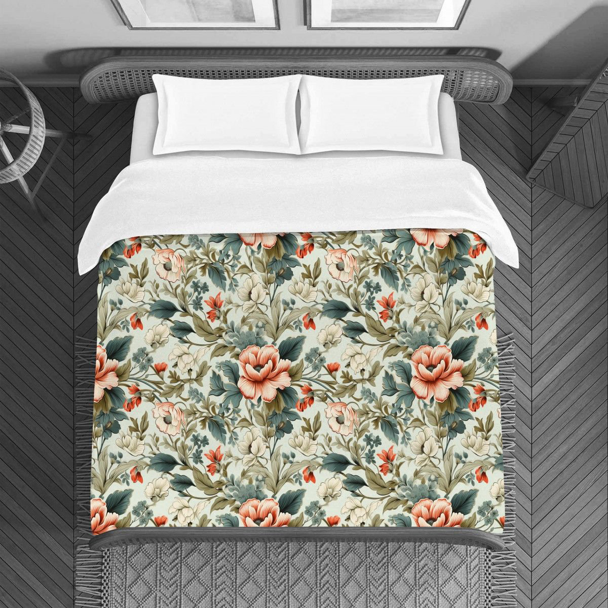 VisionDecor Peony Blossom Bedding - Wayfair Canada
