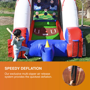 JumpOrange Baseball Target Game Inflatable for Kids and Adults (with ...