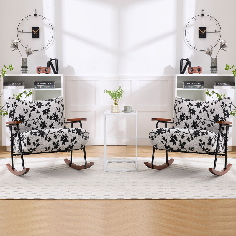George Oliver Living Room Rocking Chair Frame | Wayfair