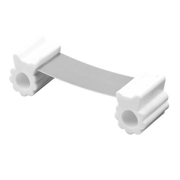 Prime-Line Door Stop, Flexible Stainless Steel Flat Strap, Rubber ...