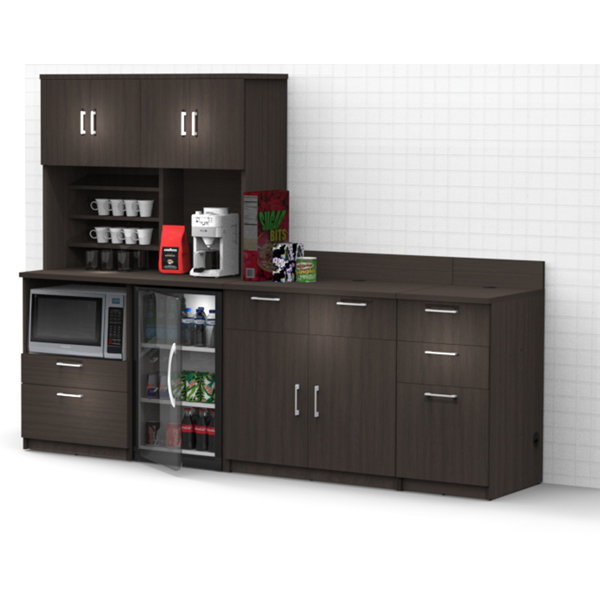 Breaktime Buffet Sideboard Kitchen Break Room Lunch Coffee Kitchenette ...