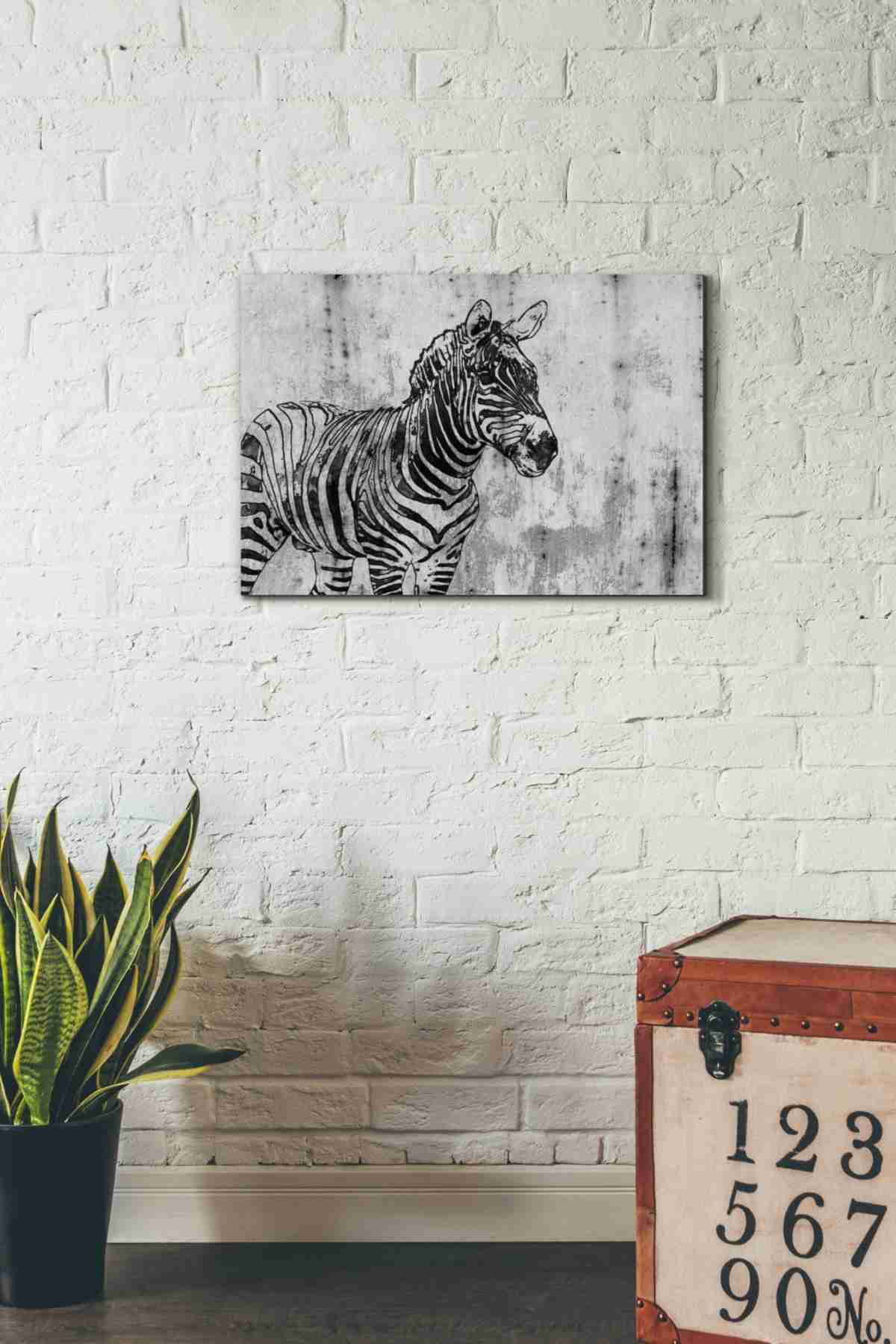 Foundry Select Epic Graffiti 'Rustic Zebra 1' By Irena Orlov - Wayfair ...