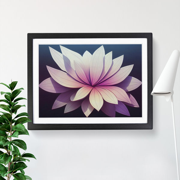 17 Stories Ravishing Flower - Single Picture Frame Painting | Wayfair.co.uk