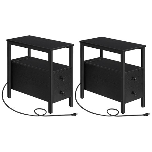 Black End & Side Tables You'll Love | Wayfair