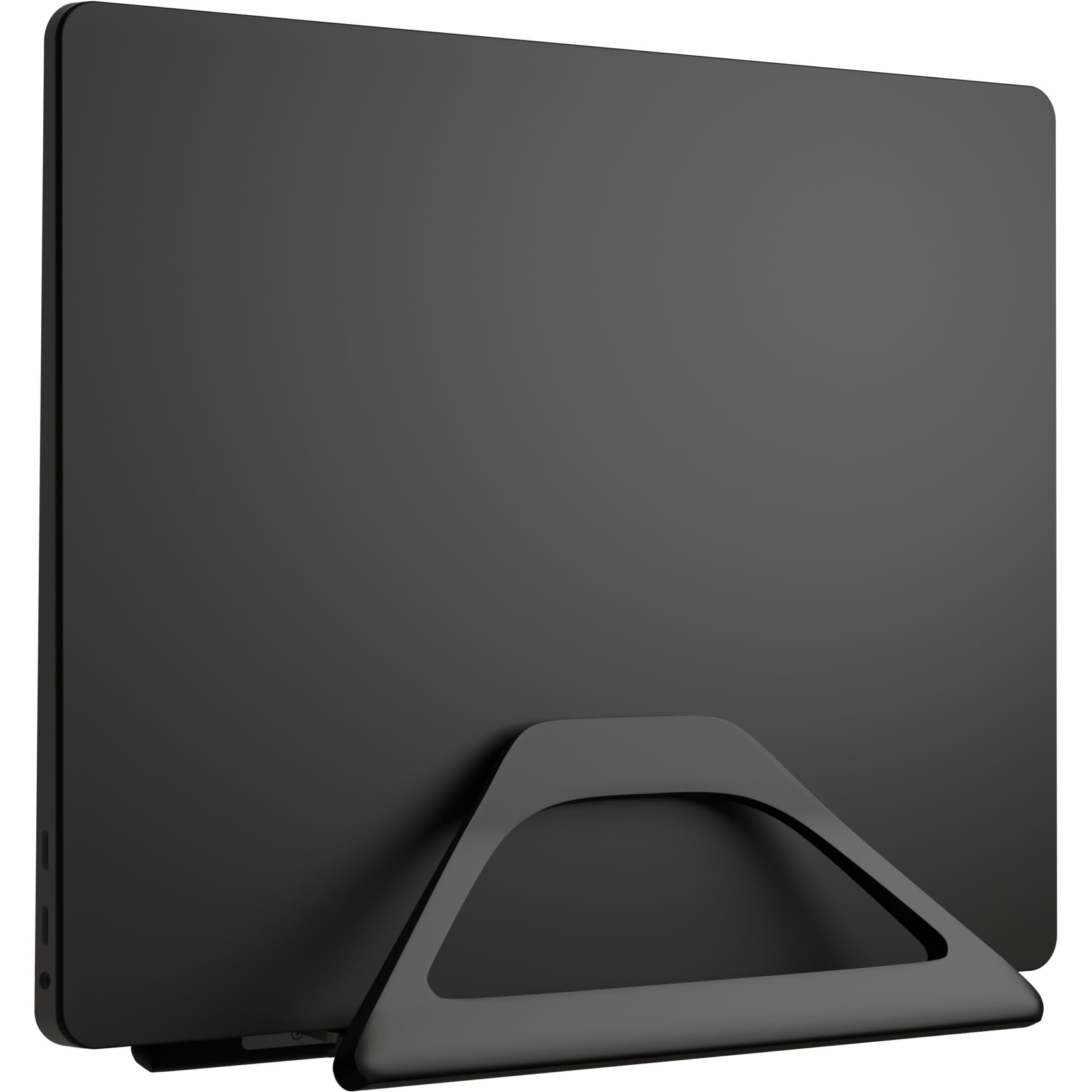 Inbox Zero Adjustable Vertical Laptop Stand - With Auto-Close Clip ...