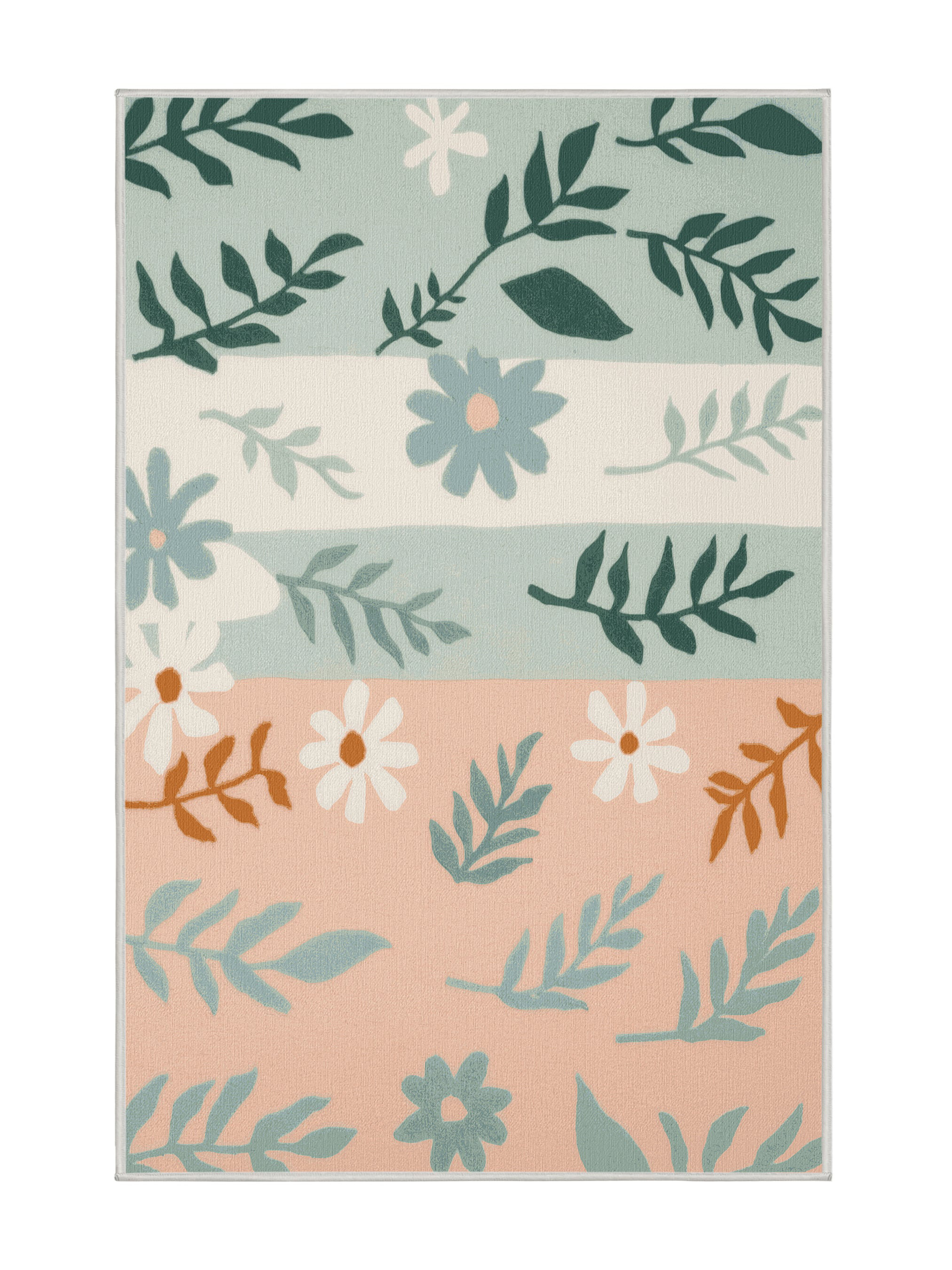 East Urban Home Olive Reverie Rug | Wayfair