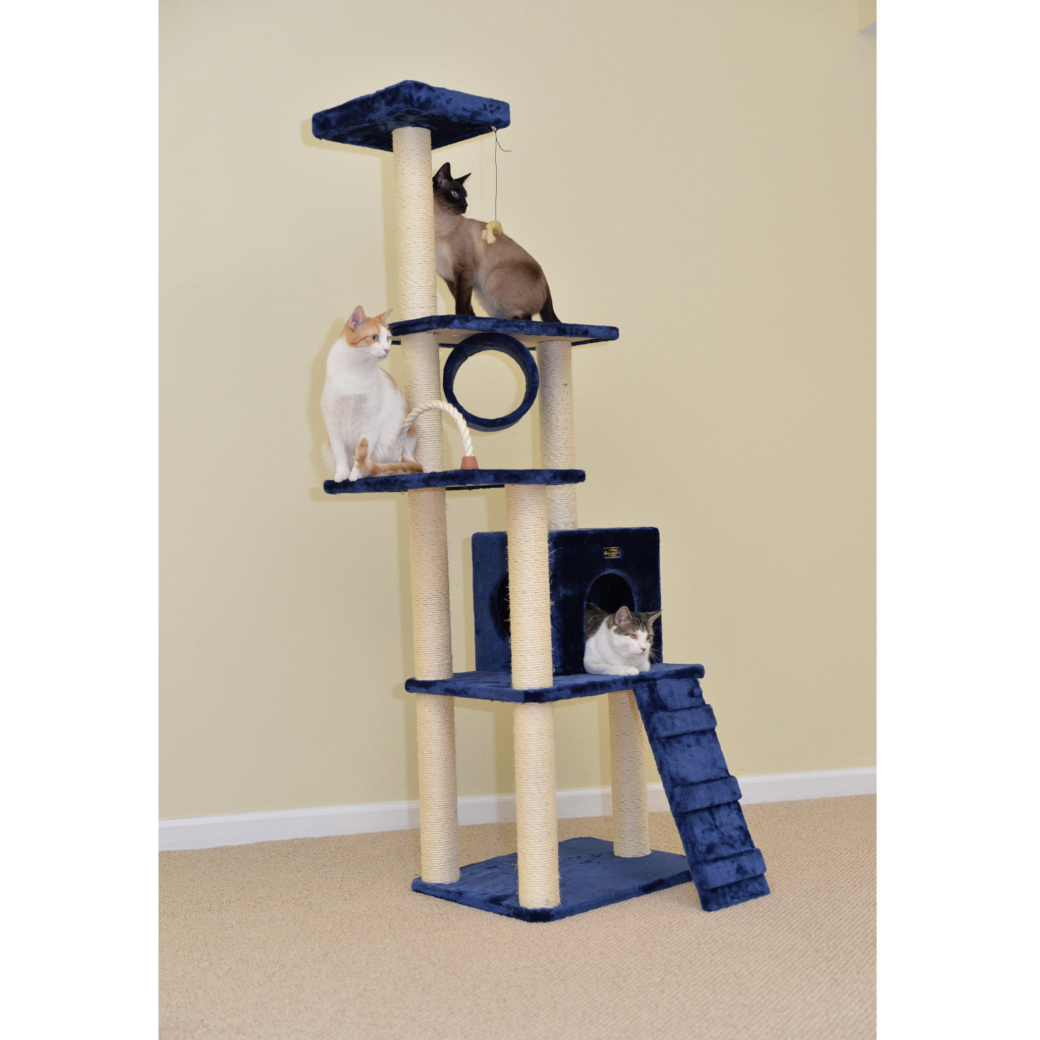 Armarkat 71" Classic Real Wood Cat Tree & Reviews | Wayfair