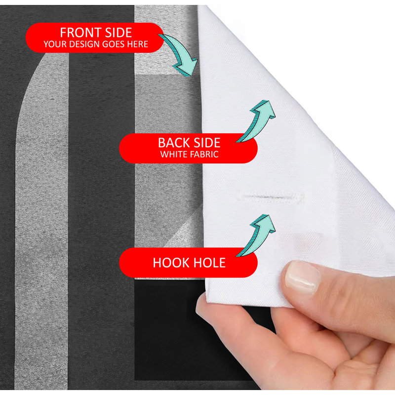 East Urban Home Ganell Shower Curtain | Wayfair