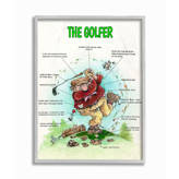 Red Barrel Studio® " People That Don't Golf Funny Cartoon Sports Design ...