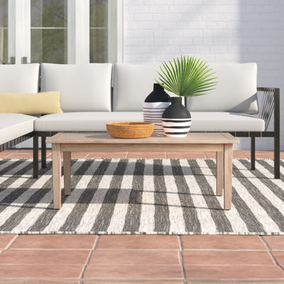 Joss & Main Amina Outdoor Coffee Table & Reviews | Wayfair