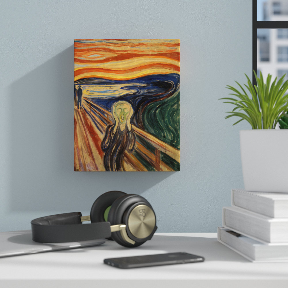 Vault W Artwork The Scream by Edward Munch - Graphic Art Print on ...