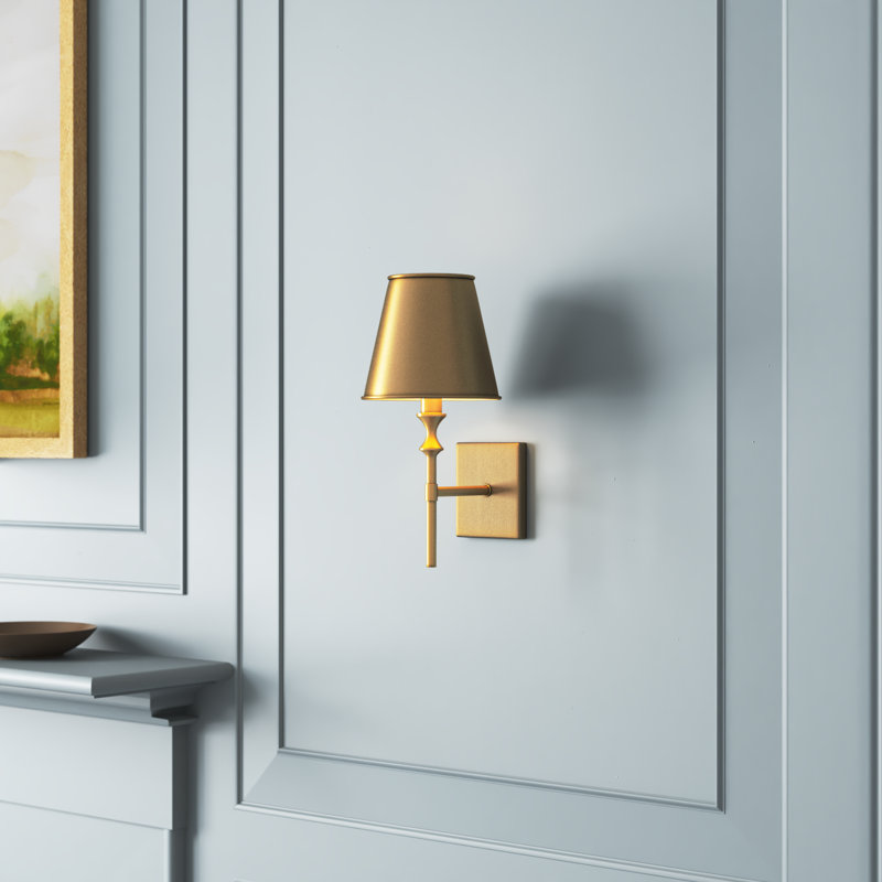 Birch Lane™ Evren 1 - Light Steel Wallchiere | Wayfair