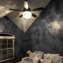 Willa Arlo™ Interiors 52" Wilcher 5 - Blade Crystal Ceiling Fan with ...