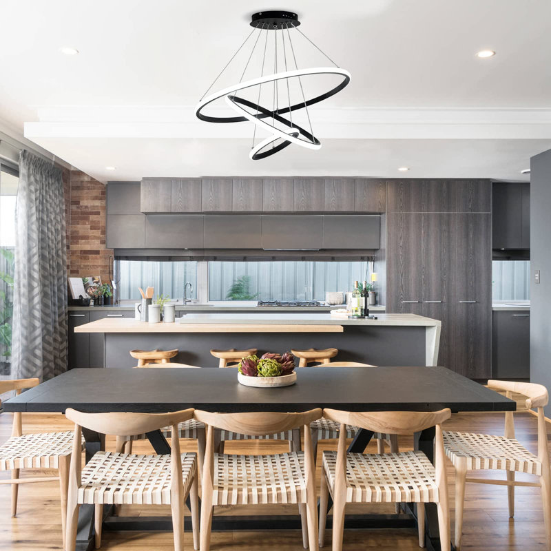 Wrought Studio Dado 3 - Light LED Tiered Chandelier & Reviews | Wayfair