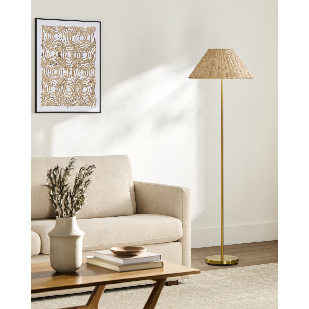 Bay Isle Home™ Baldwyn Accent Floor Lamp & Reviews | Joss & Main