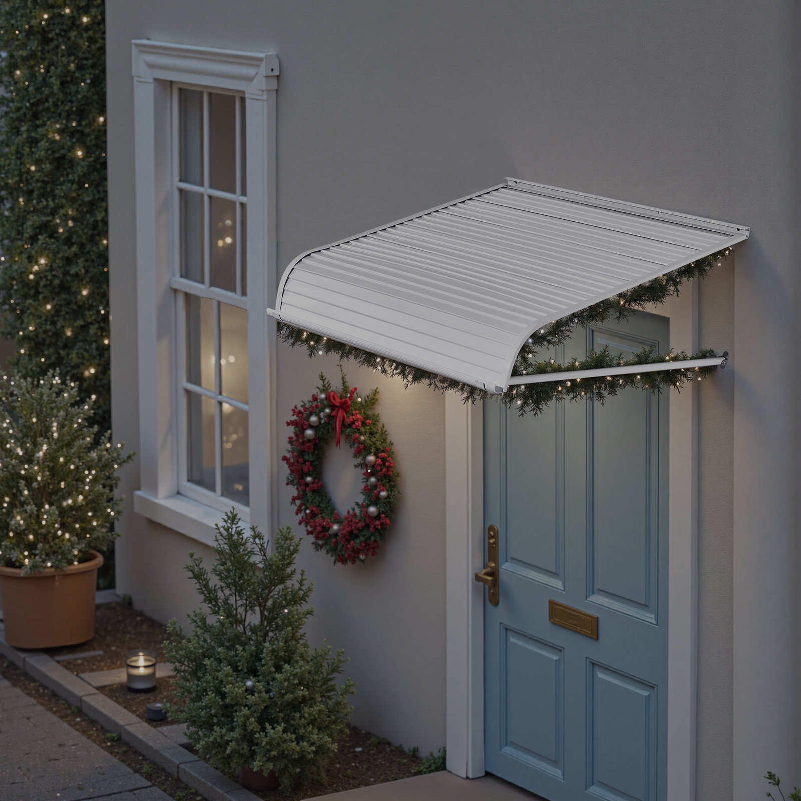 Stellweilan Tessberg Window Awning Door Canopy Aluminum Alloy Front ...