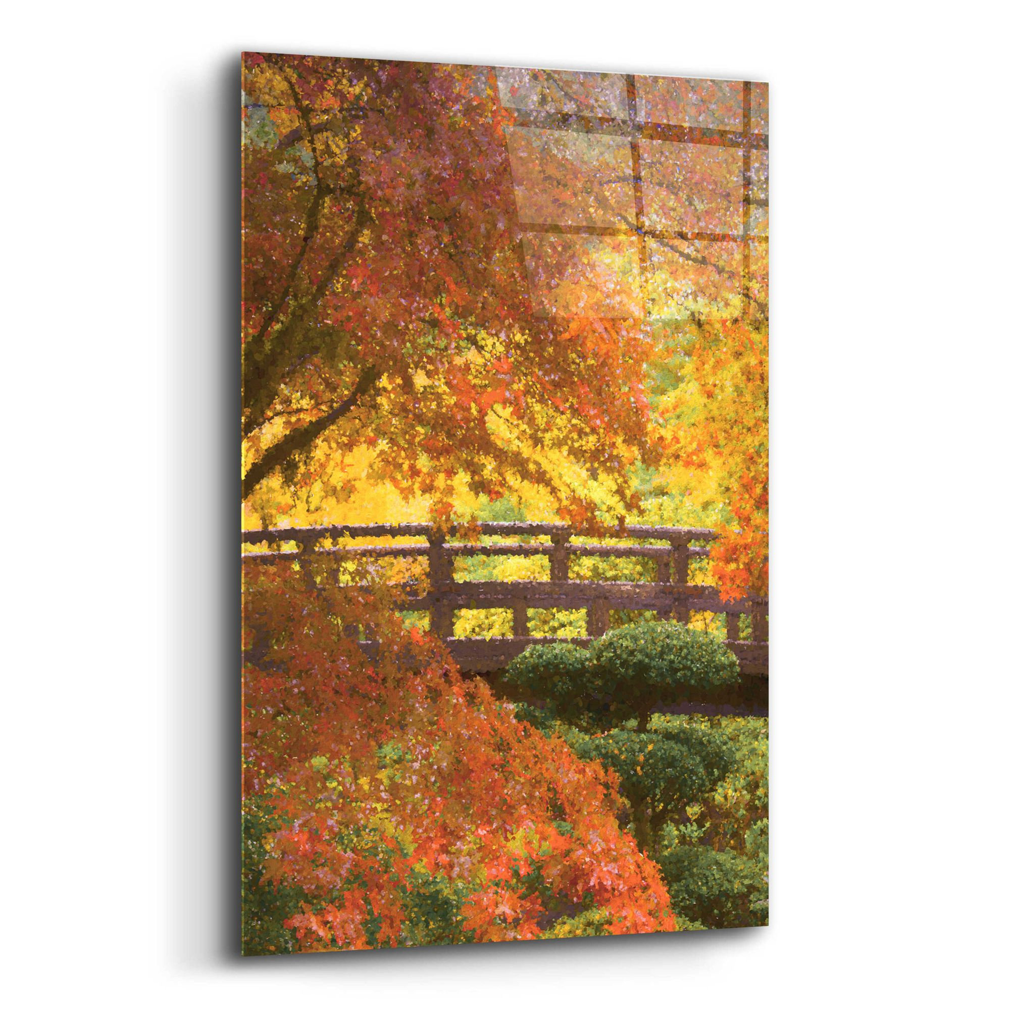 Red Barrel Studio® Garden Bridge by Don Schwartz - Unframed Print | Wayfair