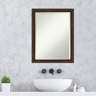 Millwood Pines Brence Rectangle Wood Wall Mirror | Wayfair