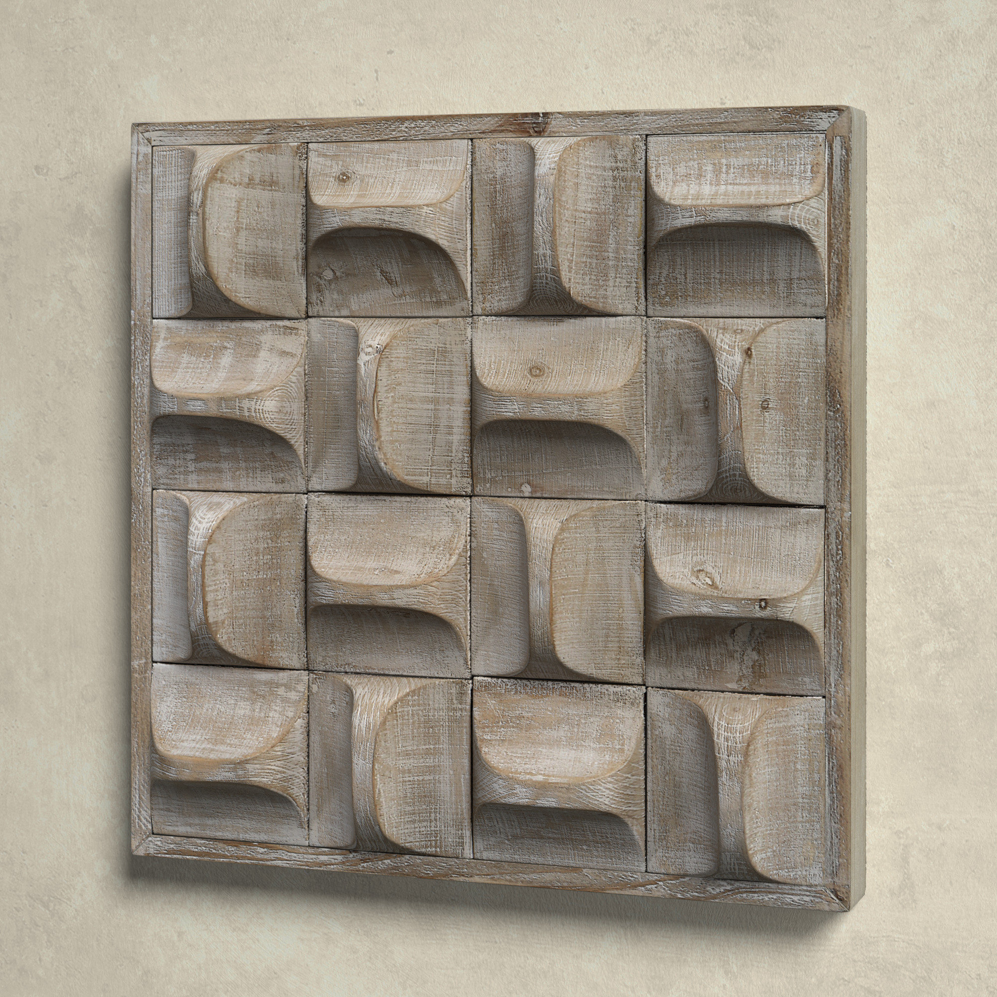 Birch Lane™ Solid Wood Abstract Wall Decor | Wayfair