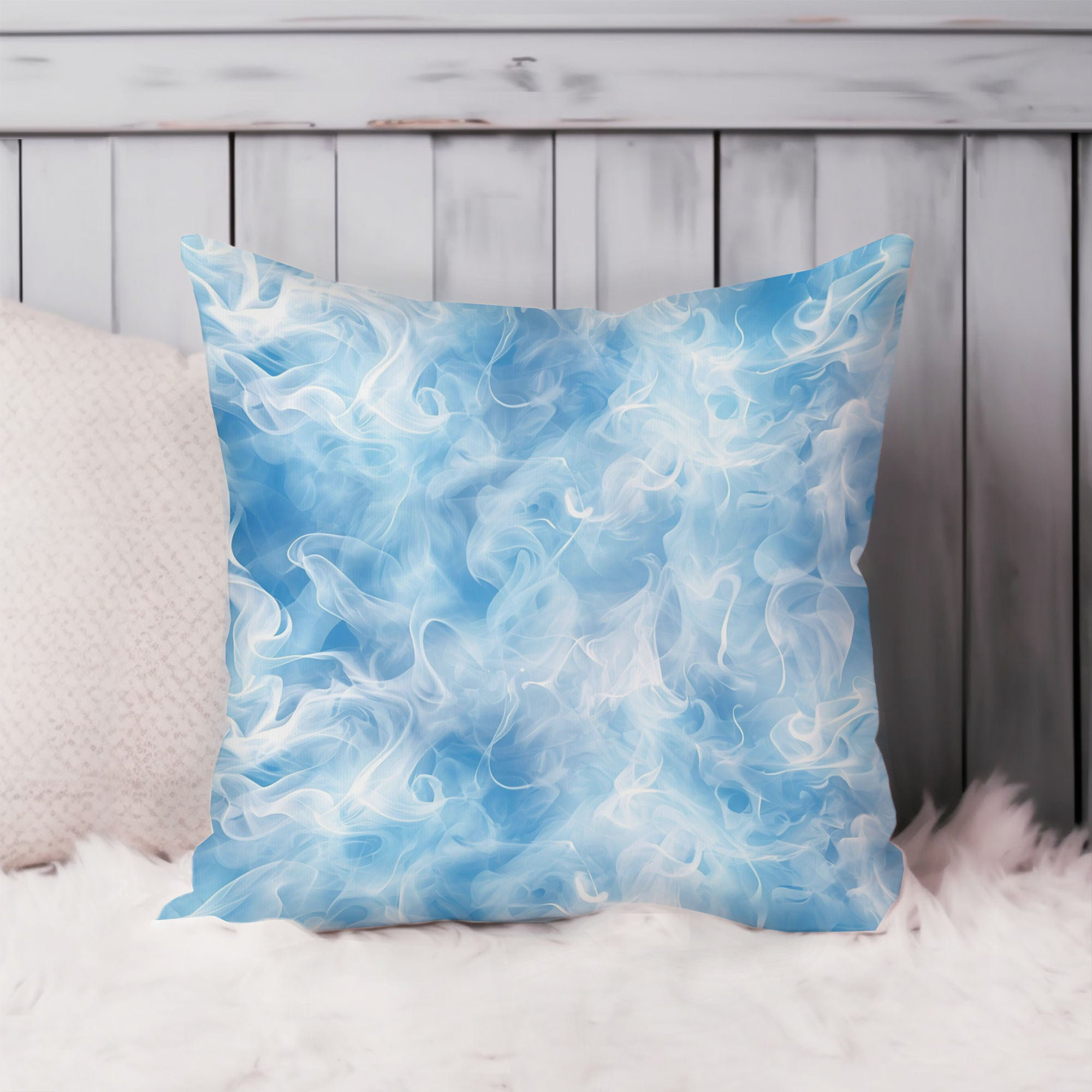 Ethan Taylor Abstract Blue Myst XI Modern | Wayfair