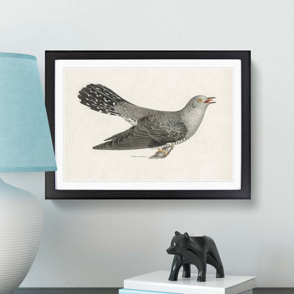 East Urban Home Common Cuckoo by Von Wright - Picture Frame Painting ...