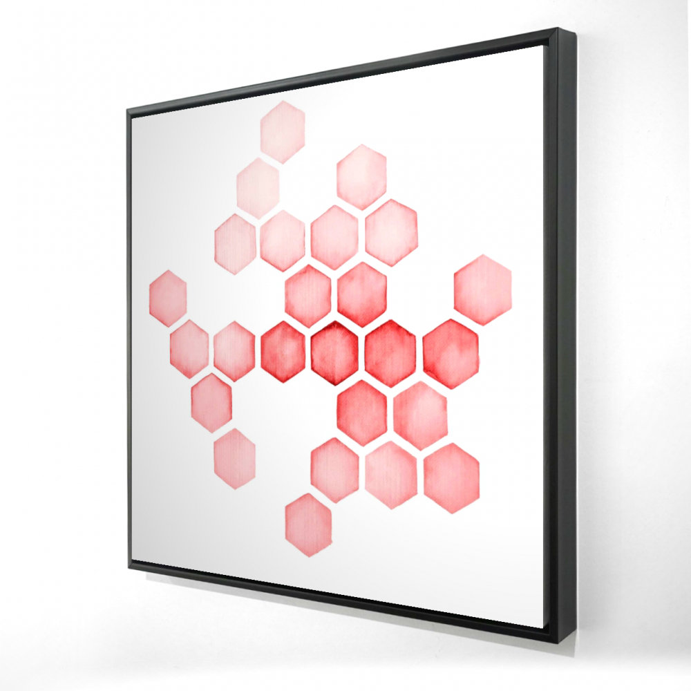 Begin Edition International Inc. " Alveoli Red " | Wayfair