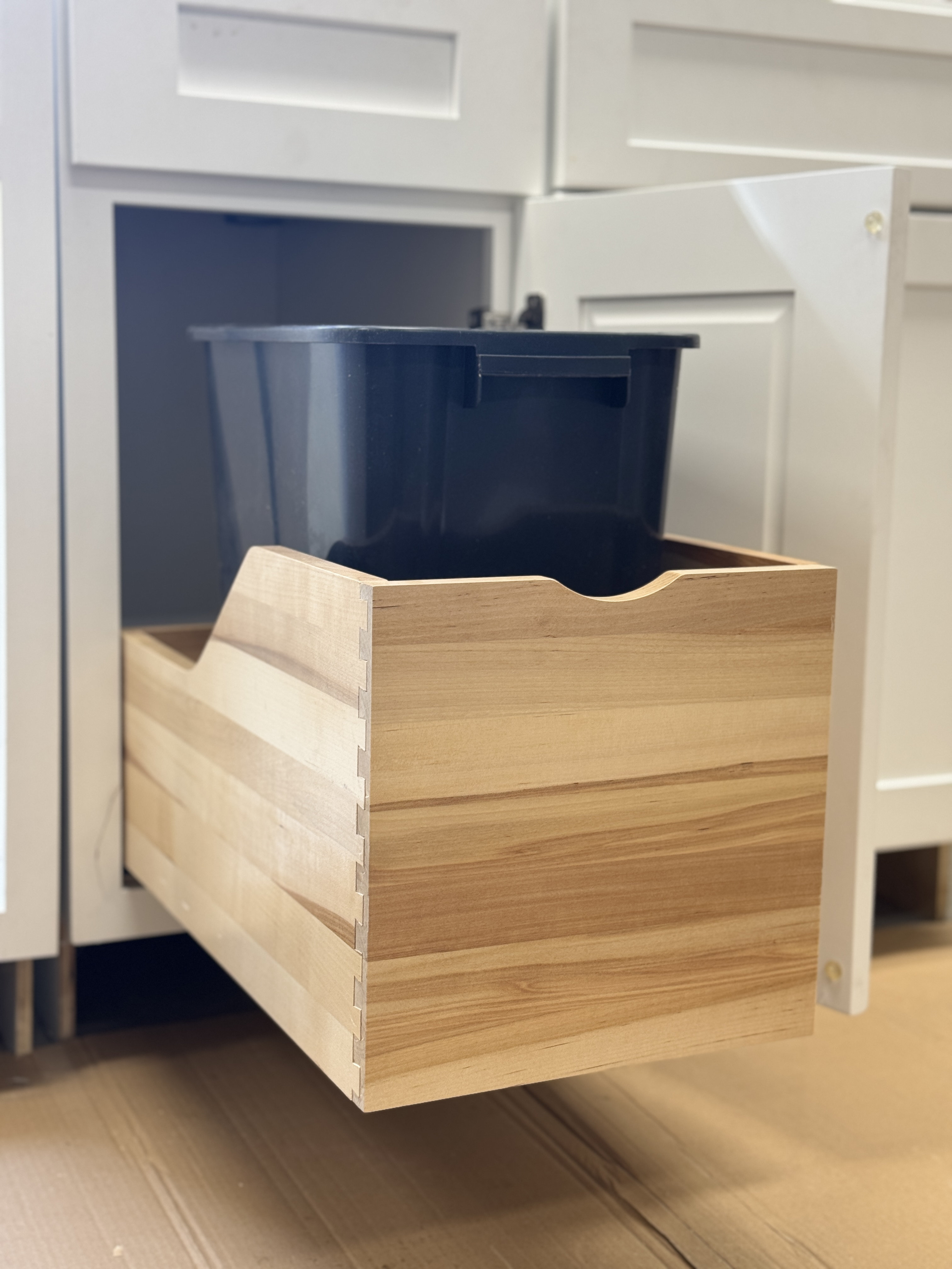 Rebrilliant Cothern Gallon Rev-A-Shelf W 11-1/4in x D 20in x H 11in 20L Pull Out Trash Can ...