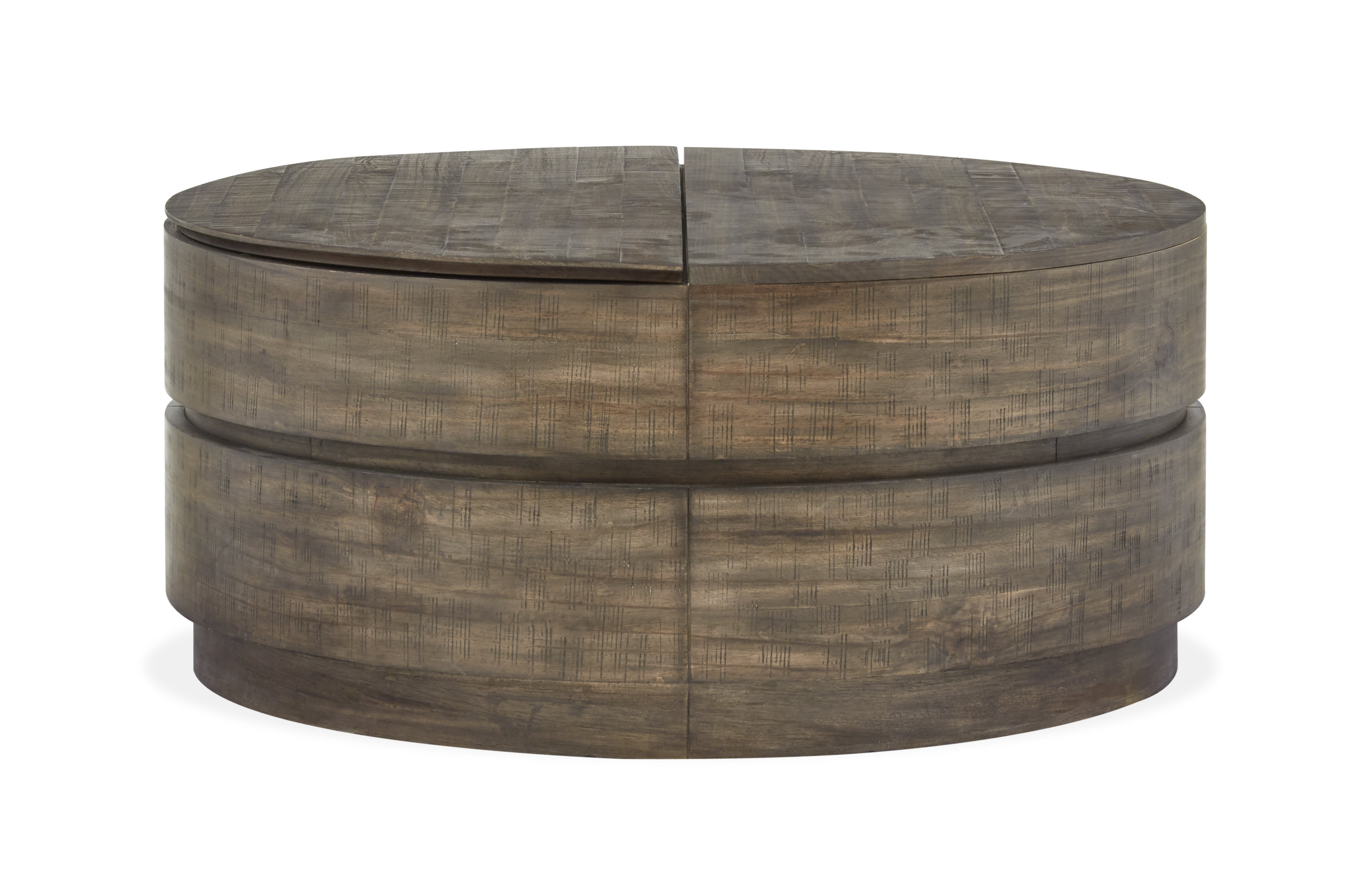 Birch Lane™ Leanora Premium Materials Lift Top Drum Coffee Table with ...