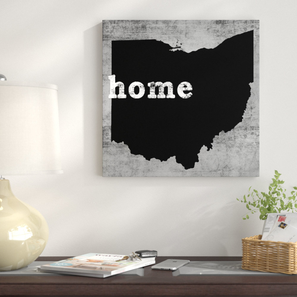 East Urban Home 'This is Home Series: Ohio ' Graphic Art Print on ...