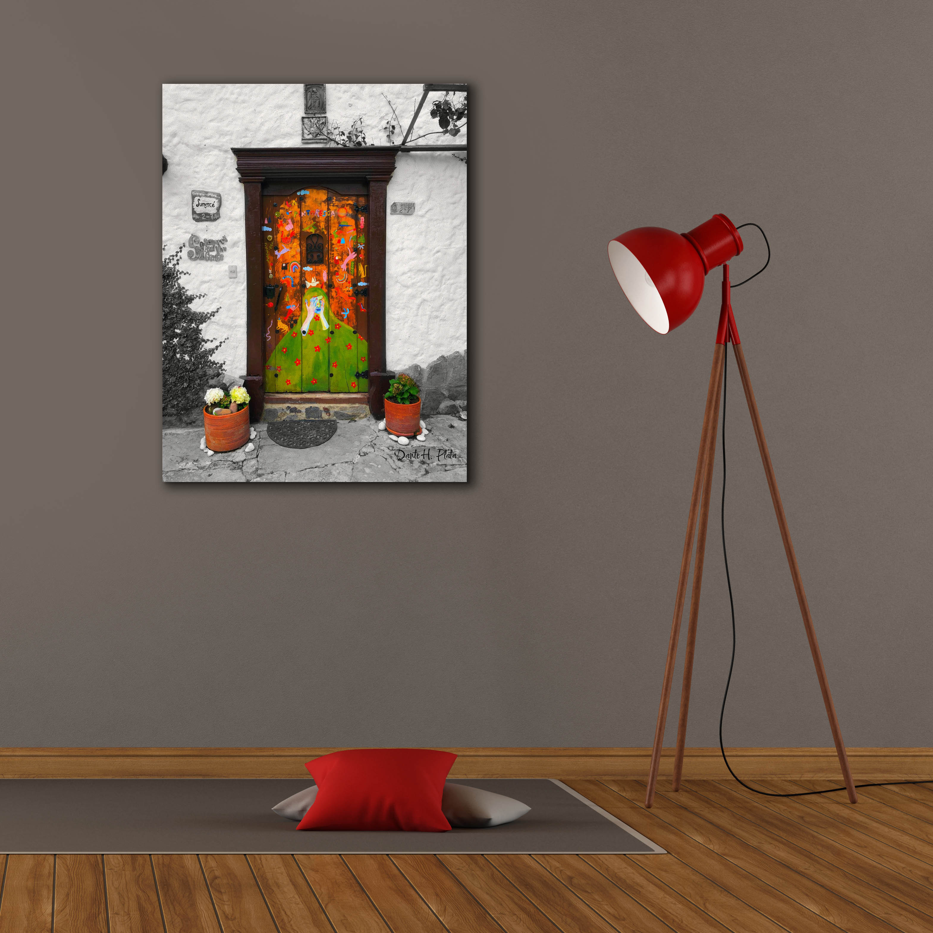 Lark Manor™ Epic Graffiti 'Peekaboo' by Dante Plata Canvas Wall Art, 26 ...